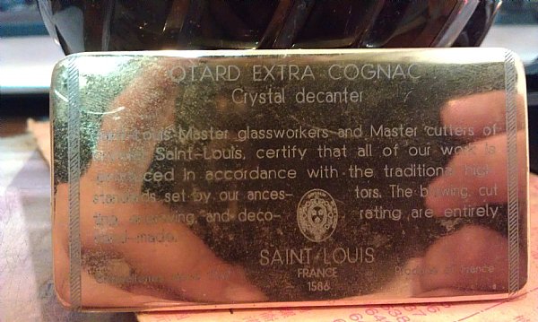 OTARD EXTRA水晶瓶 無盒無頭有小金牌 :::P9品酒網:::