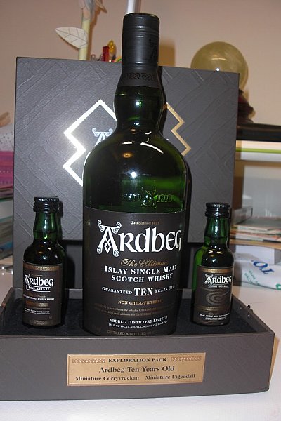 Ardbeg Exploration Park(Ardbeg 10Y 70ml+Uigeadail 50ml+Corryvreckan ...