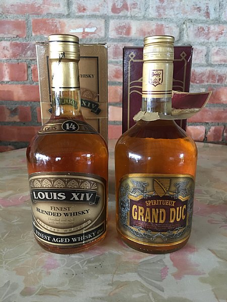 路易14威士忌 + 老公爵威士忌 / 法國守護神21世紀 + 波特 威士忌 :::P9品酒網:::