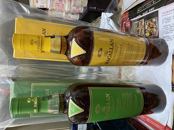 公司麥卡倫NO3,NO4明跑，10.5k/各1b :::P9品酒網:::