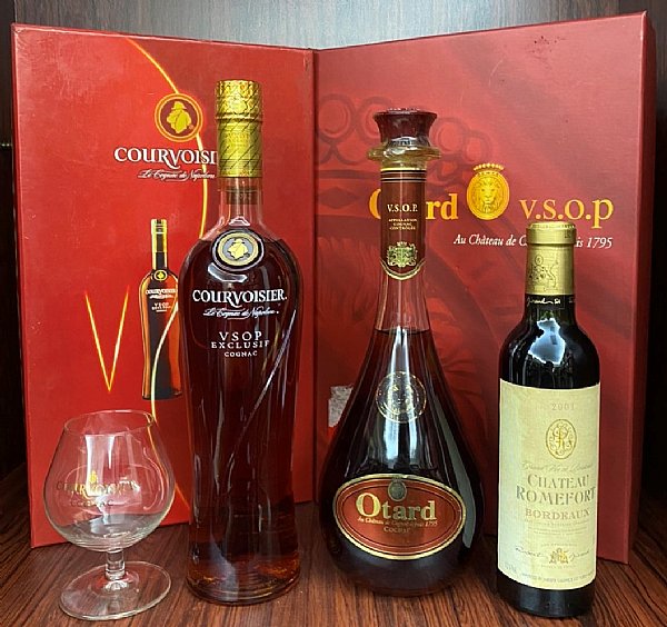 康V+Otard V+祥馬水晶大香檳XO 禮盒 :::P9品酒網:::