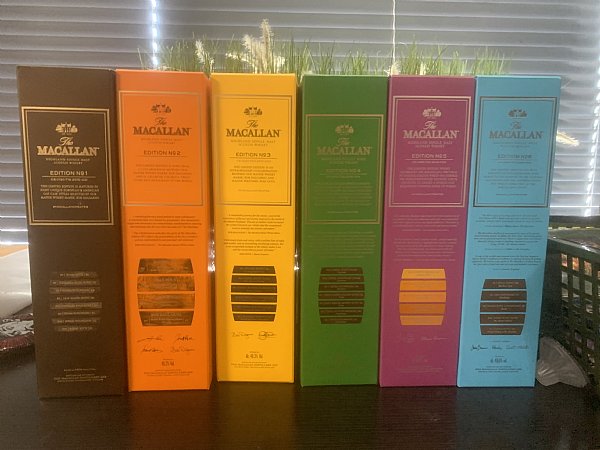 Macallan NO1-NO9 www.P9.com.tw :::品酒網::: 各式威士忌推薦、葡萄酒、紅酒、高粱酒、白蘭地、調酒，您買酒、喝酒的最佳夥伴