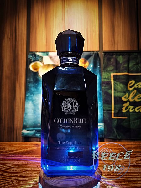 韓國Golden Blue Sappirus Premium Whisky :::P9品酒網:::