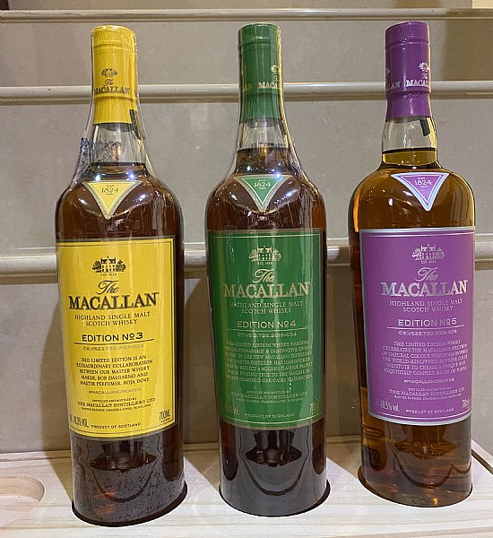 明跑麥卡倫 no3.no4.no5.no6 公司貨 :::P9品酒網:::