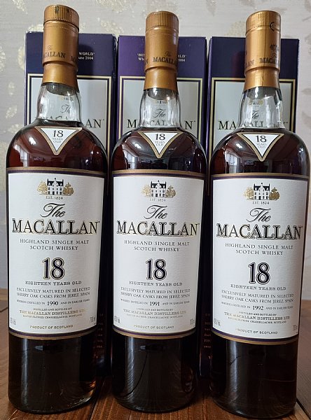 徵 Macallan 18, 微型, 空箱子 :::P9品酒網:::