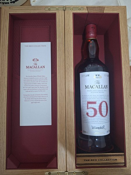 【甜甜里程】麥卡倫 RED COLLECTION 50年、M50、M50紅標、麥卡倫50 :::P9品酒網:::